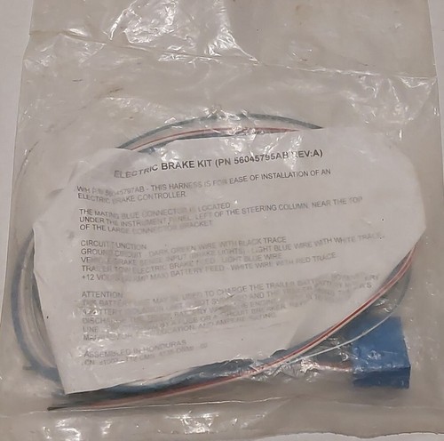 Electric Brake Kit Harness: Mopar 56045795AB REV:A DODGE RAM 1500/2500 ...