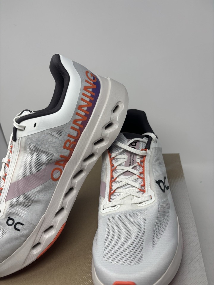 On Running Cloudsurfer Next White Flame Sneaker 3ME30020256 Mens Size ...