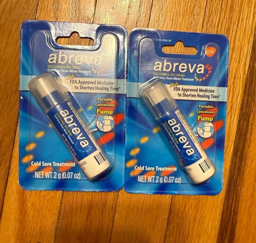 Abreva Twin Pack- 2 Pumps of 2g (Exp: 6/26) | eBay