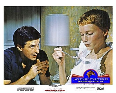 ROSEMARY'S BABY 1968: MIA FARROW, JOHN CASSAVETES, RUTH GORDON 8X10 ...