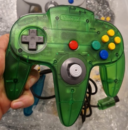 Nintendo 64 Controller Clear Green !!TOP ZUSTAND!! N64 Controller | eBay.de