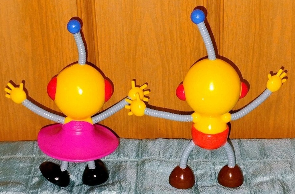 Disney Rolie Polie Olie & Zowie Applause 6" PVC Bendable Bendy Figure ...