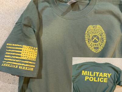 Military Police Tshirt with badge , Flag Military also available in 3 ...
