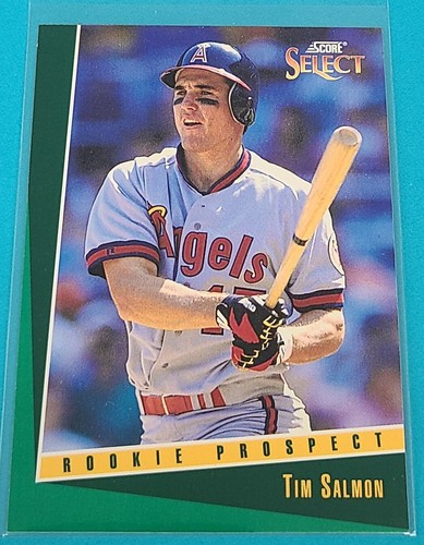 1993 Select RC RP #339 Tim Salmon California Angels Baseball Card V5 | eBay