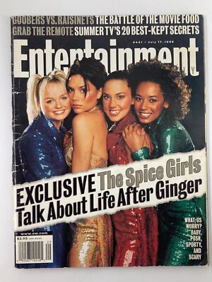 Entertainment Weekly Magazine July 17 1998 #441 The Spice Girls No ...