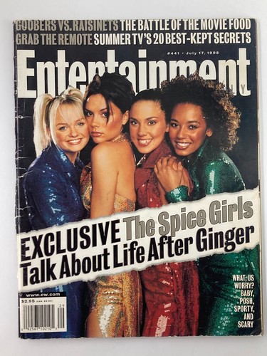 Entertainment Weekly Magazine July 17 1998 #441 The Spice Girls No ...