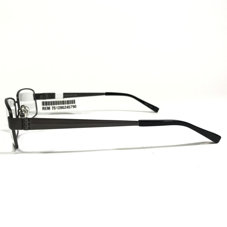 Jones New York Eyeglasses Frames J340 GUNMETAL Grey Rectangle Full Rim ...
