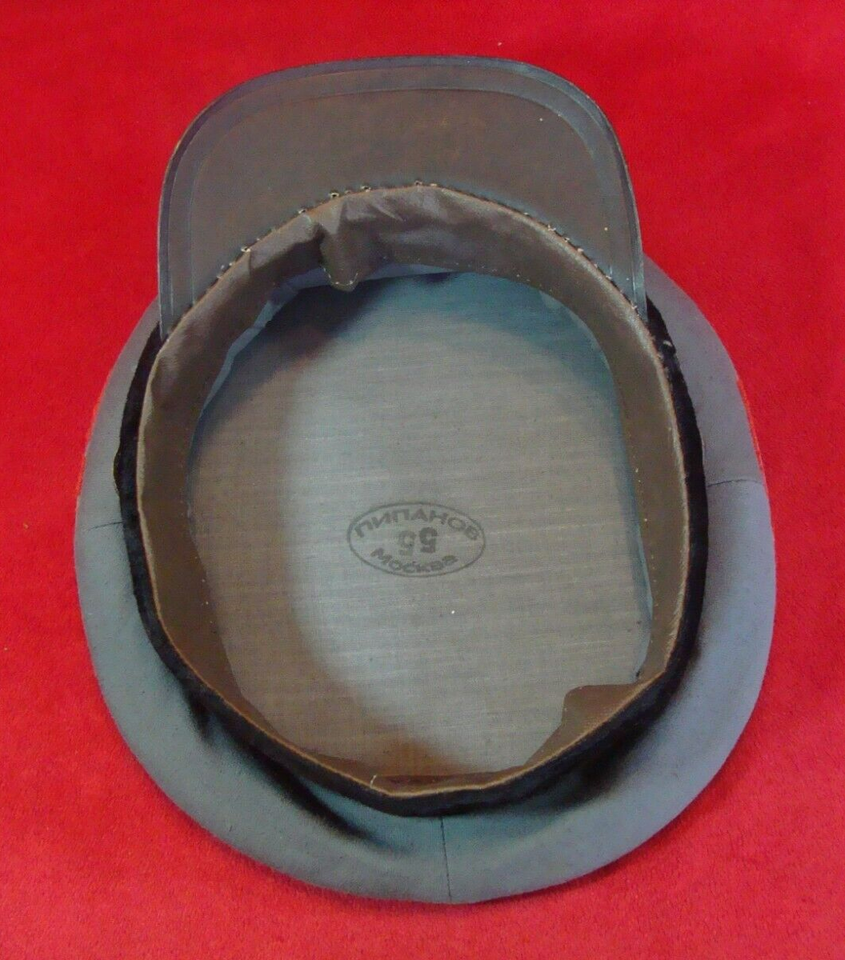 WWII Soviet Russian Red Army Artillery / Tank Visor Hat ( Model from ...
