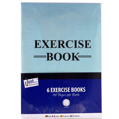 Feint Ruled 6 Exercise Books 5013922032481 | eBay UK