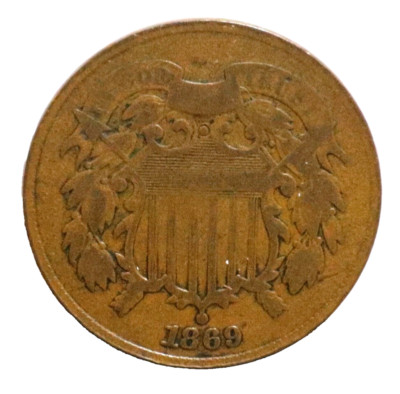 1869 2 Cent Piece #416 | eBay