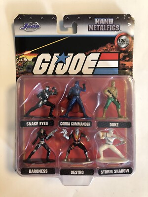 Jada Toys G.I. Joe Nano 1.75 inch Metalfigs Snake Eyes Action Figure ...