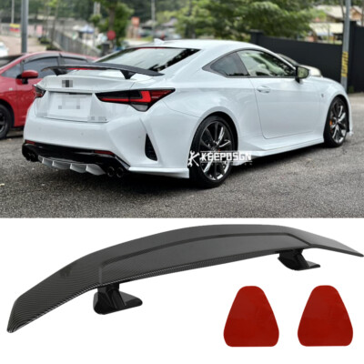 For Lexus RC200t RC300 RC350 RC F 47" Adjustable Rear Trunk Spoiler ...