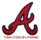 Atlanta Braves Baseball PATCHES Embroidery MLB Logo iron&Sewing on ...