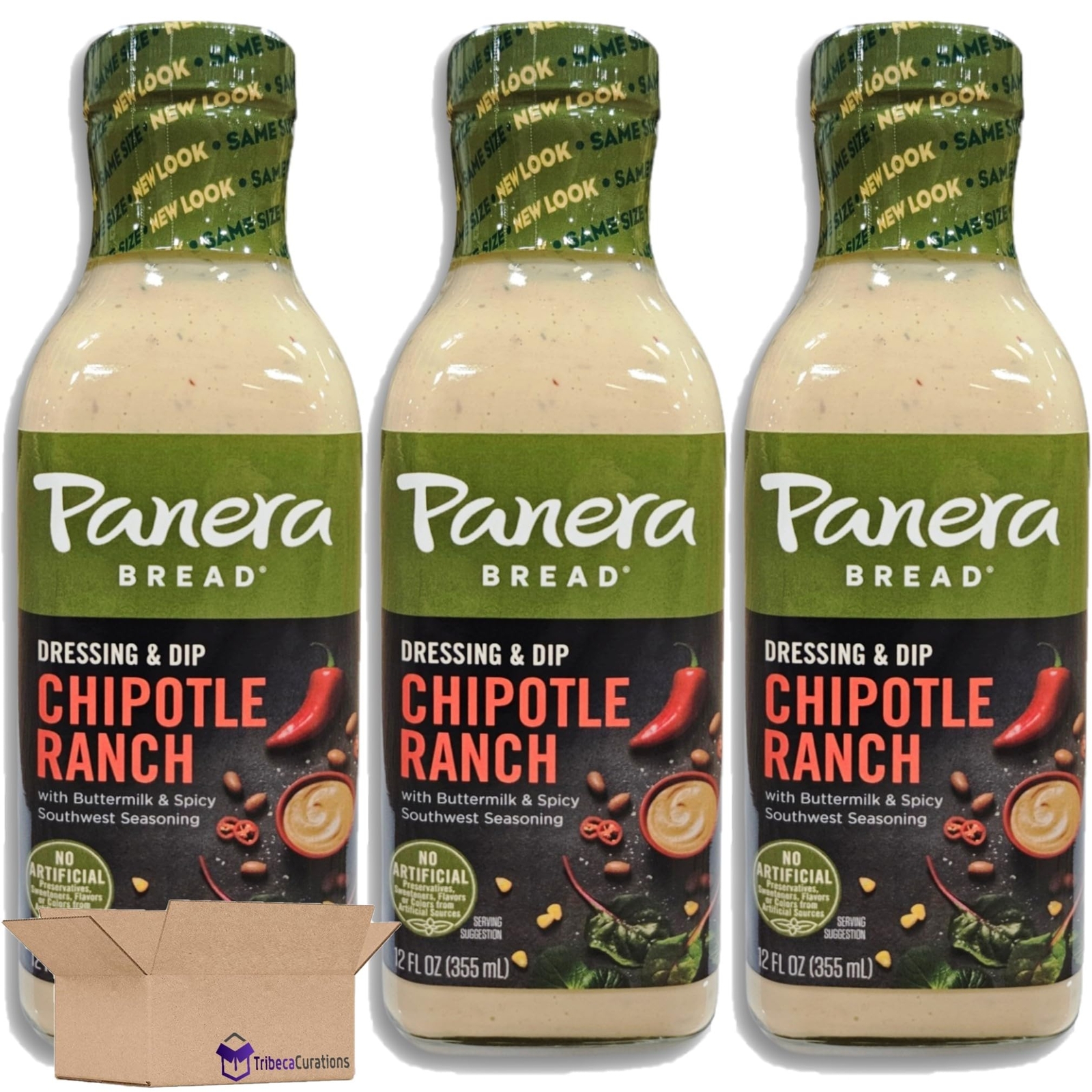 Chipotle Ranch Salad Dressing & Dip by Panera | 12 Ounce | Pack of 3 | eBay