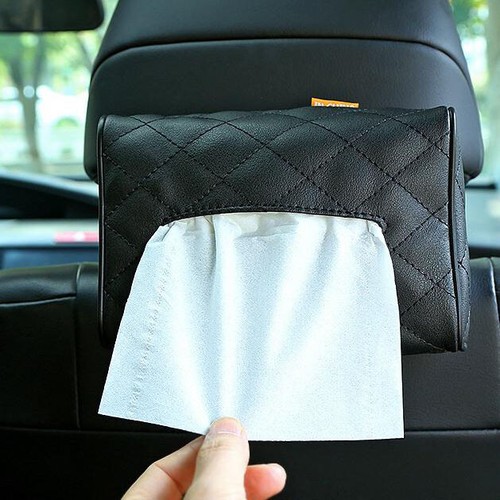 Universal Car Auto Tissue Box Sun Visor Napkin Organizer Holder Paper ...