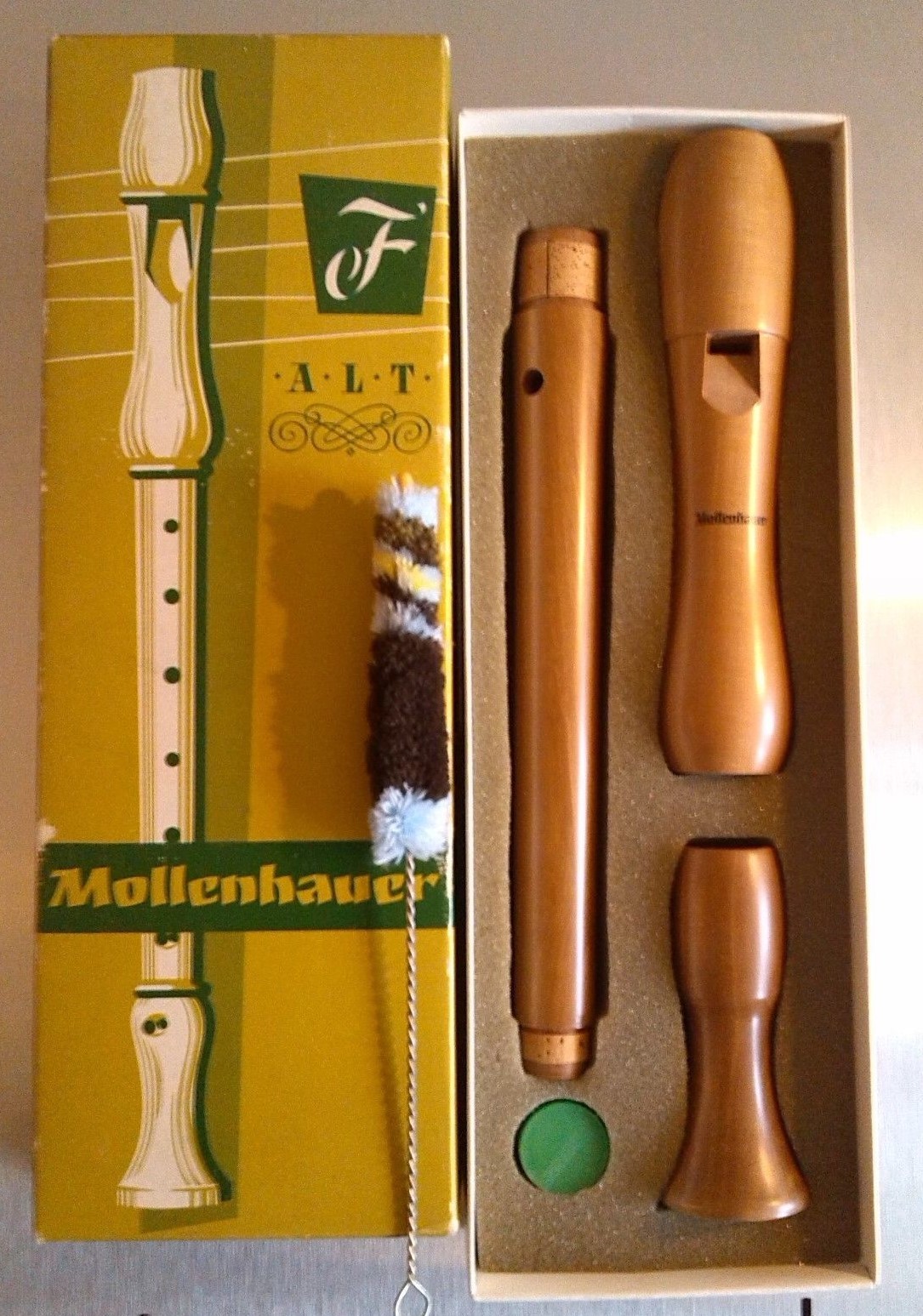 Konvolut MOLLENHAUER Blockföte ALT Musik Flöte Instrument Altblockflöte ...