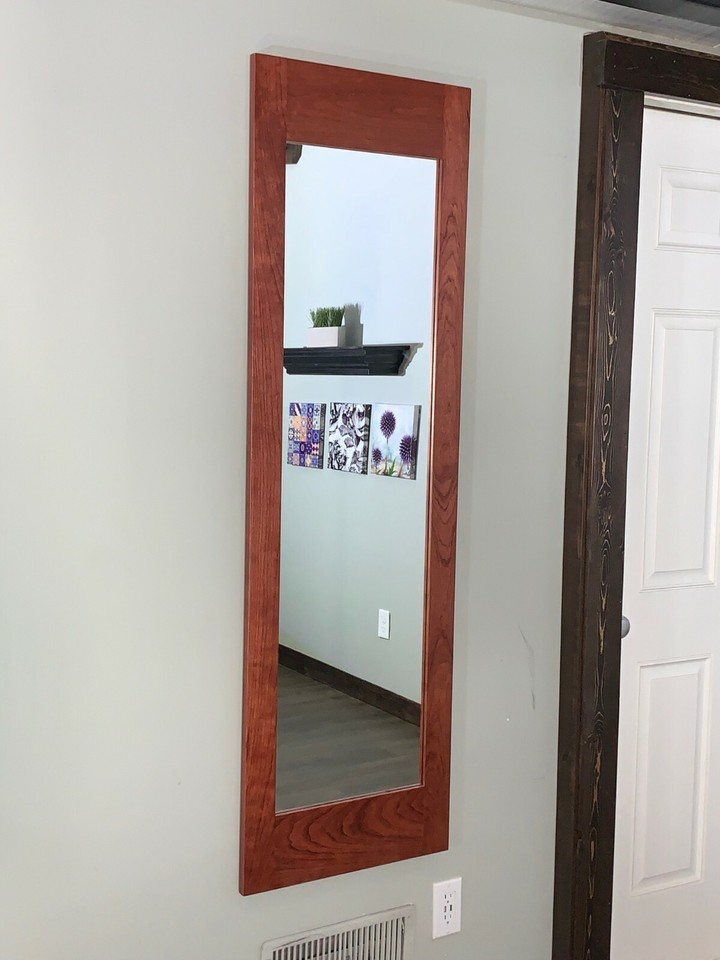 Hidden storage mirror, In-wall gun safe concealment cabinet - RED ...