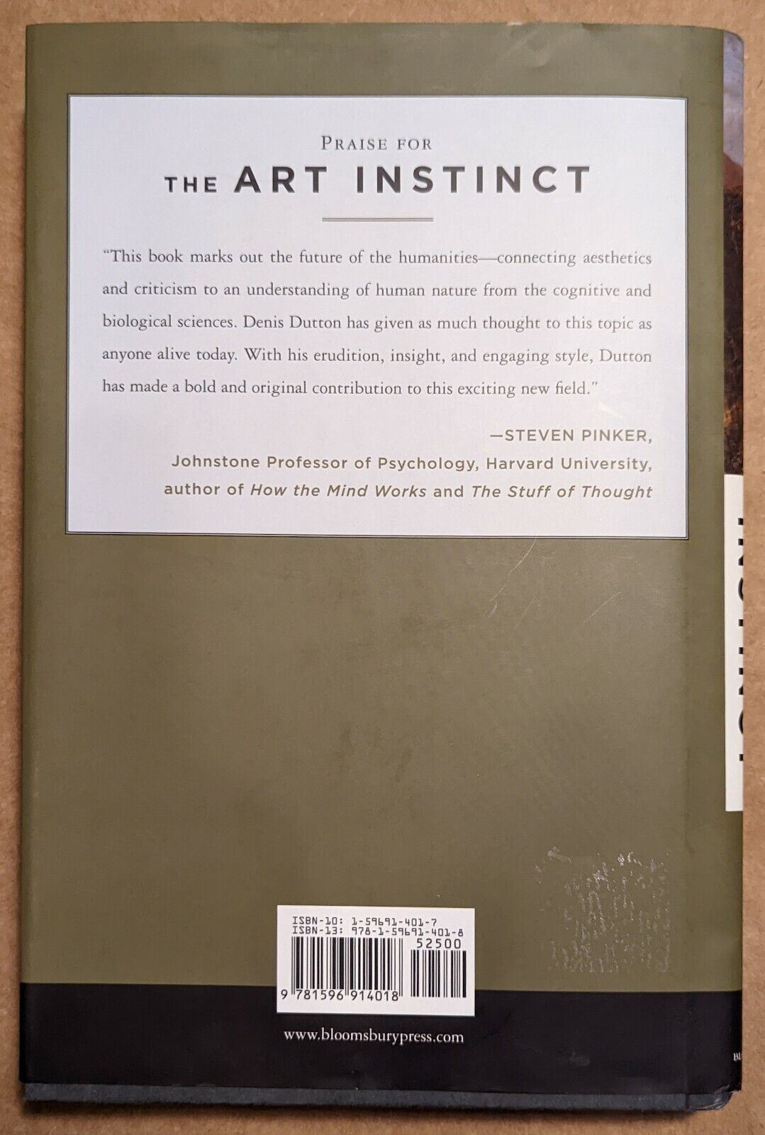 The+Art+Instinct+%3A+Beauty%2C+Pleasure%2C+and+Human+Evolution+by+Denis ...