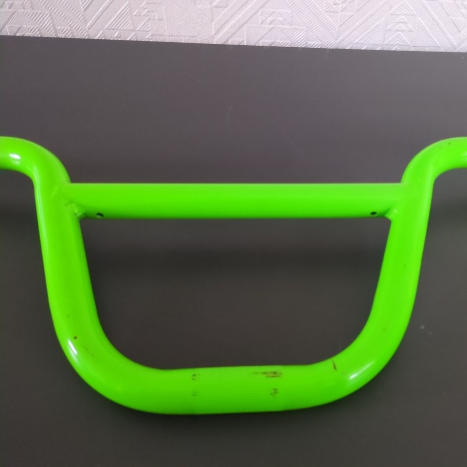 Bicycle Handlebars Green BMX Rise bars HB40 | eBay UK