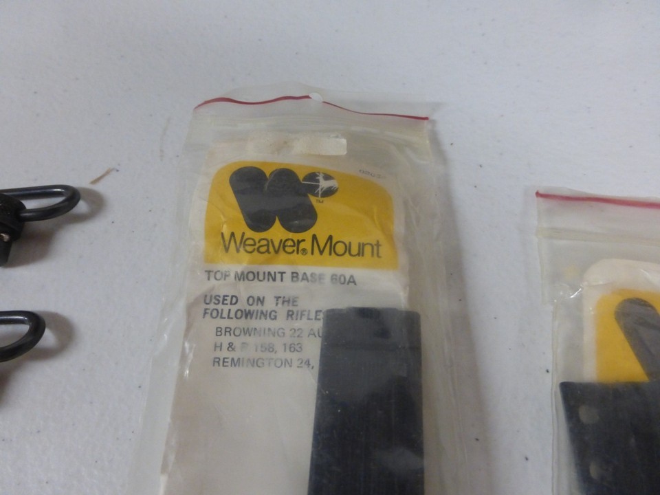 Vintage Sling Swivels & Scope Side Mounts and Rings Screws More Whole ...