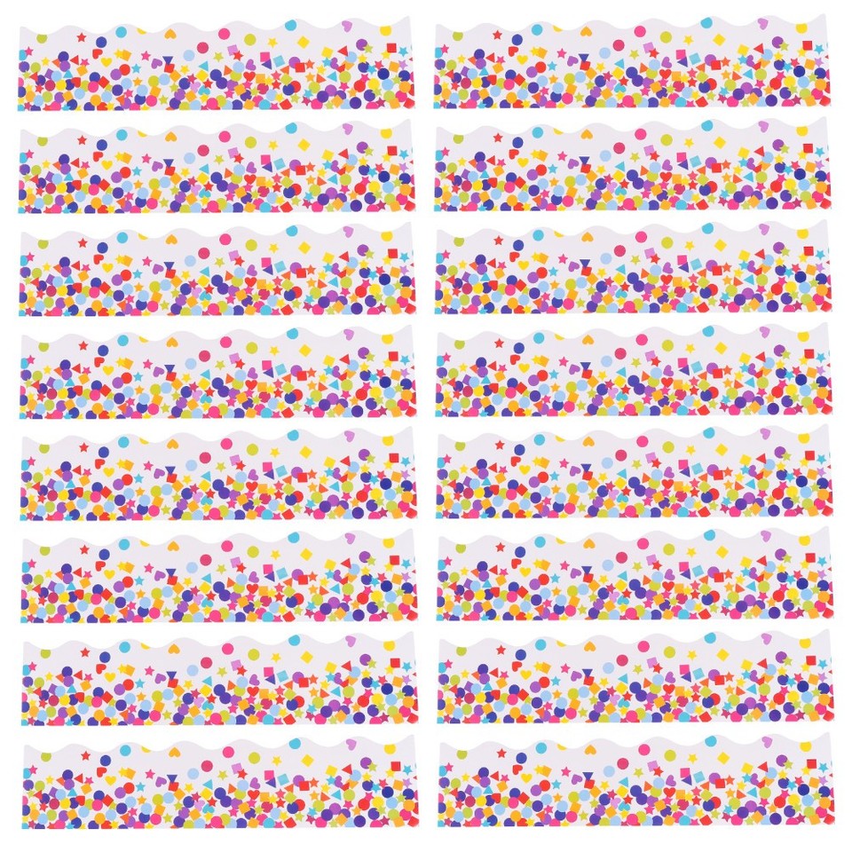 70 Pcs Bulletin Board Border Scrapbook Stickers Self Adhesive Borders ...