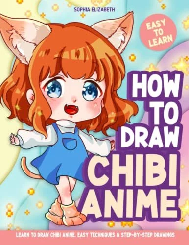Anime Study Hard Chibi