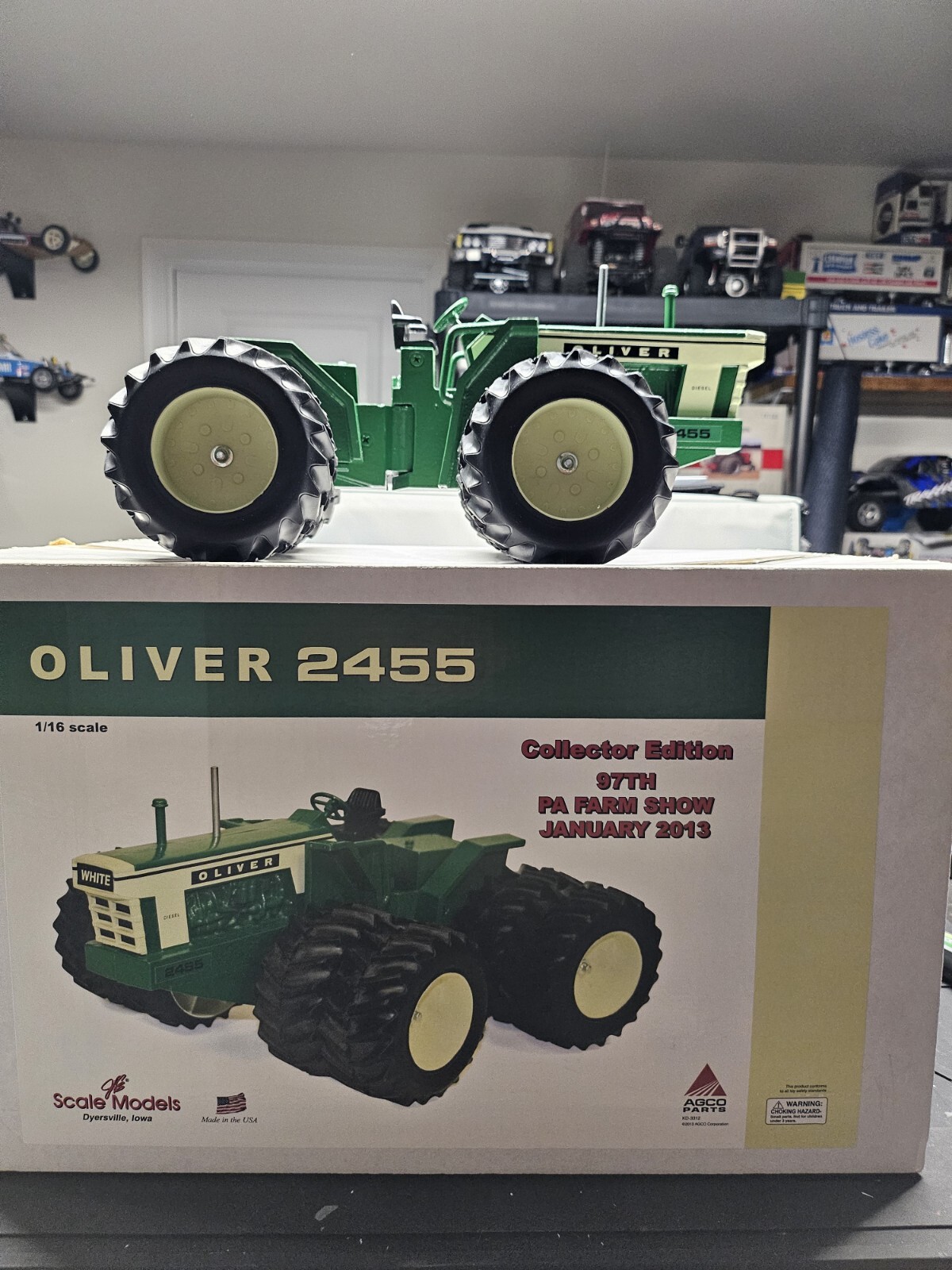 1/16 Oliver 2455 4wd Tractor Collector Edition by Scale Models 2013 PA ...