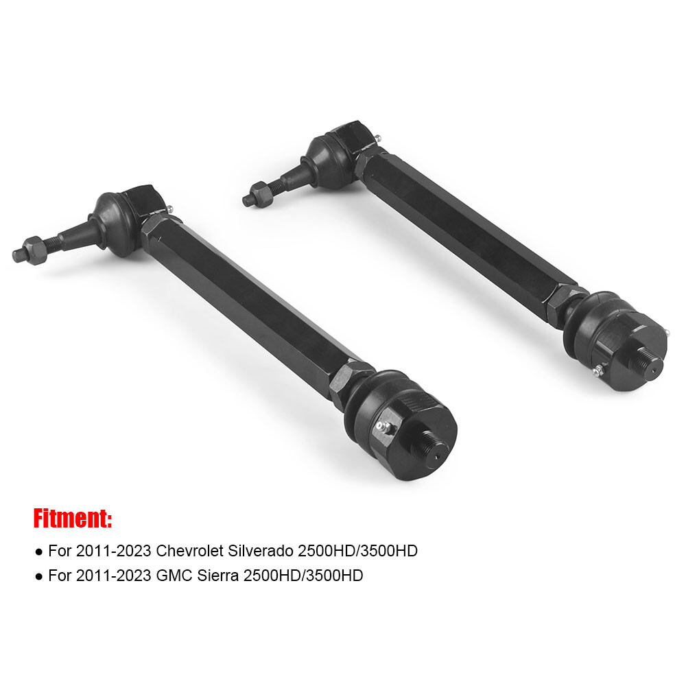 Aluminum Heavy Duty Tie Rods For 2011-2023 Chevy/GMC 2500HD 3500HD 6.6L ...