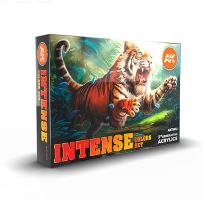 AK Interactive 3G Intense Color Set New | eBay