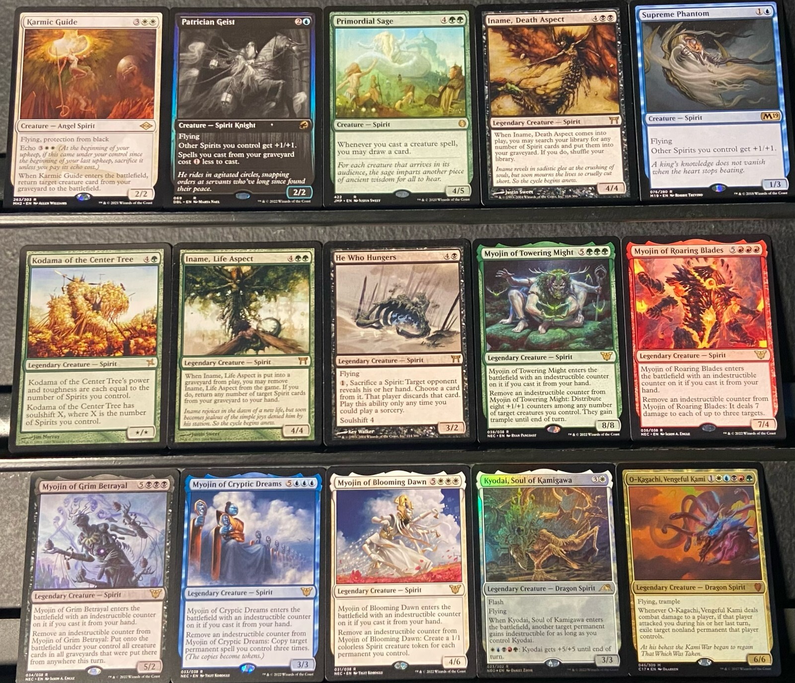 ***Custom Commander Deck*** O-Kagachi, Vengeful Kami - Spirit Tribal ...