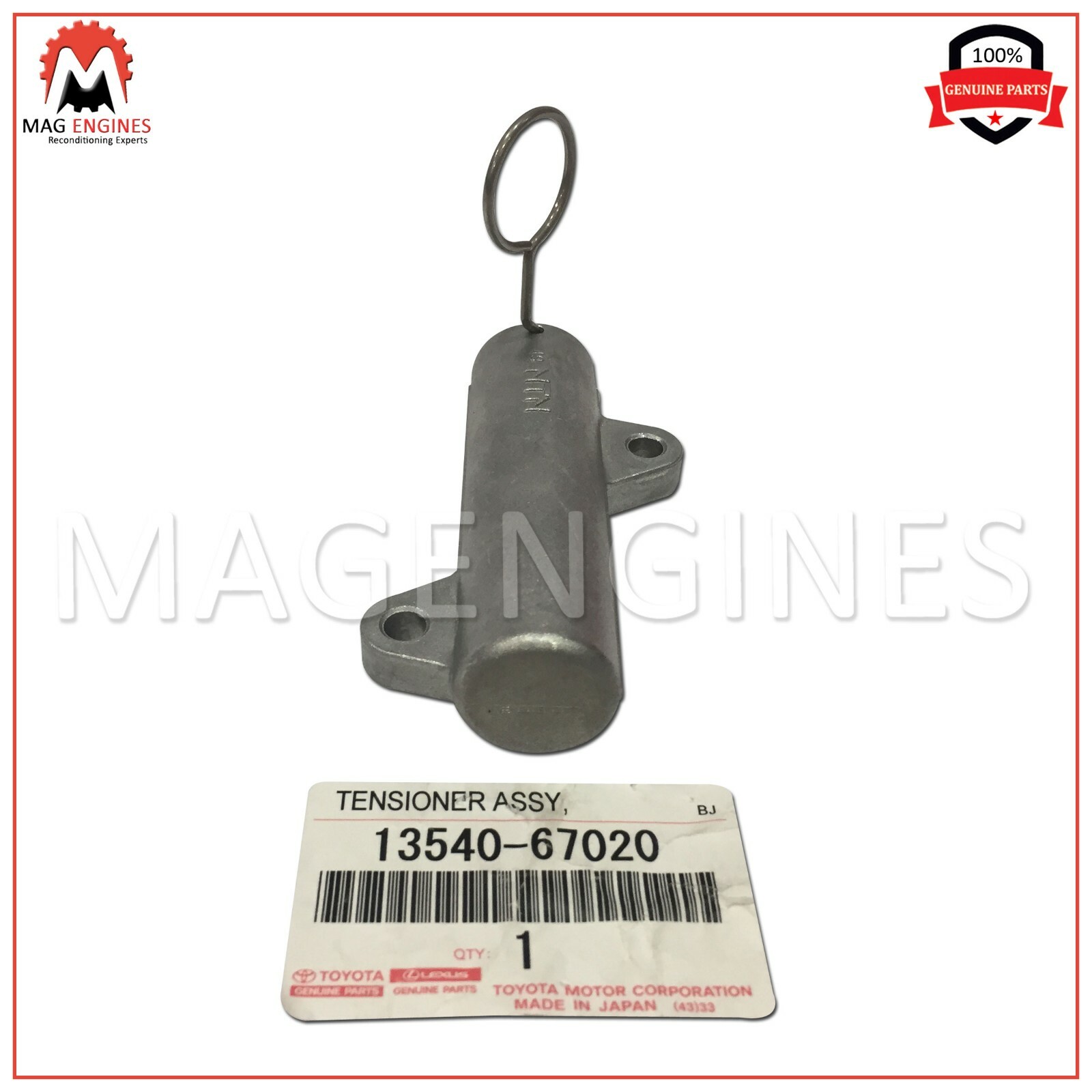 13540-67020 GENUINE OEM TIMNG BELT TENSIONER 1KD-FTV 2KD-FTV 1KZ-TE ...