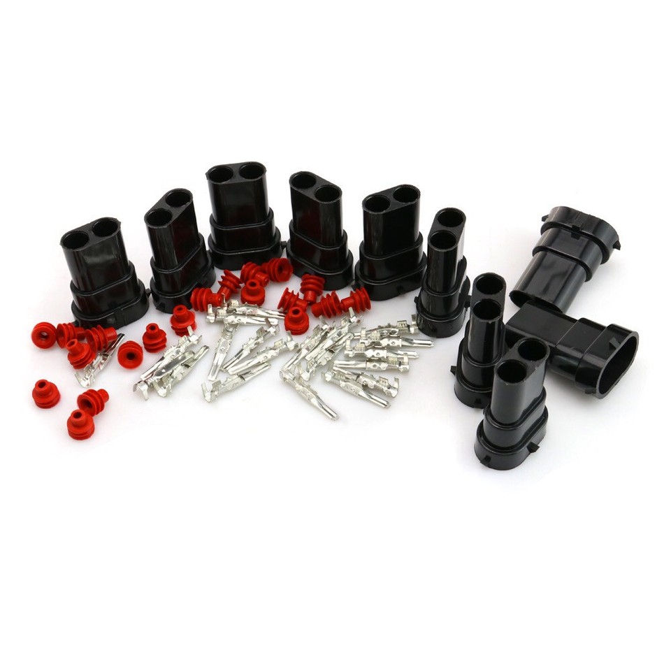 10pc H11 H8 H9 880 881 Bulb Connector Male Plug Adapter HID Xenon ...