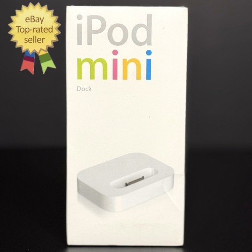 ⚡️RARE NEW Apple M9467G/A White Cradle, Dock, Stand for iPod Mini ⚠ ...