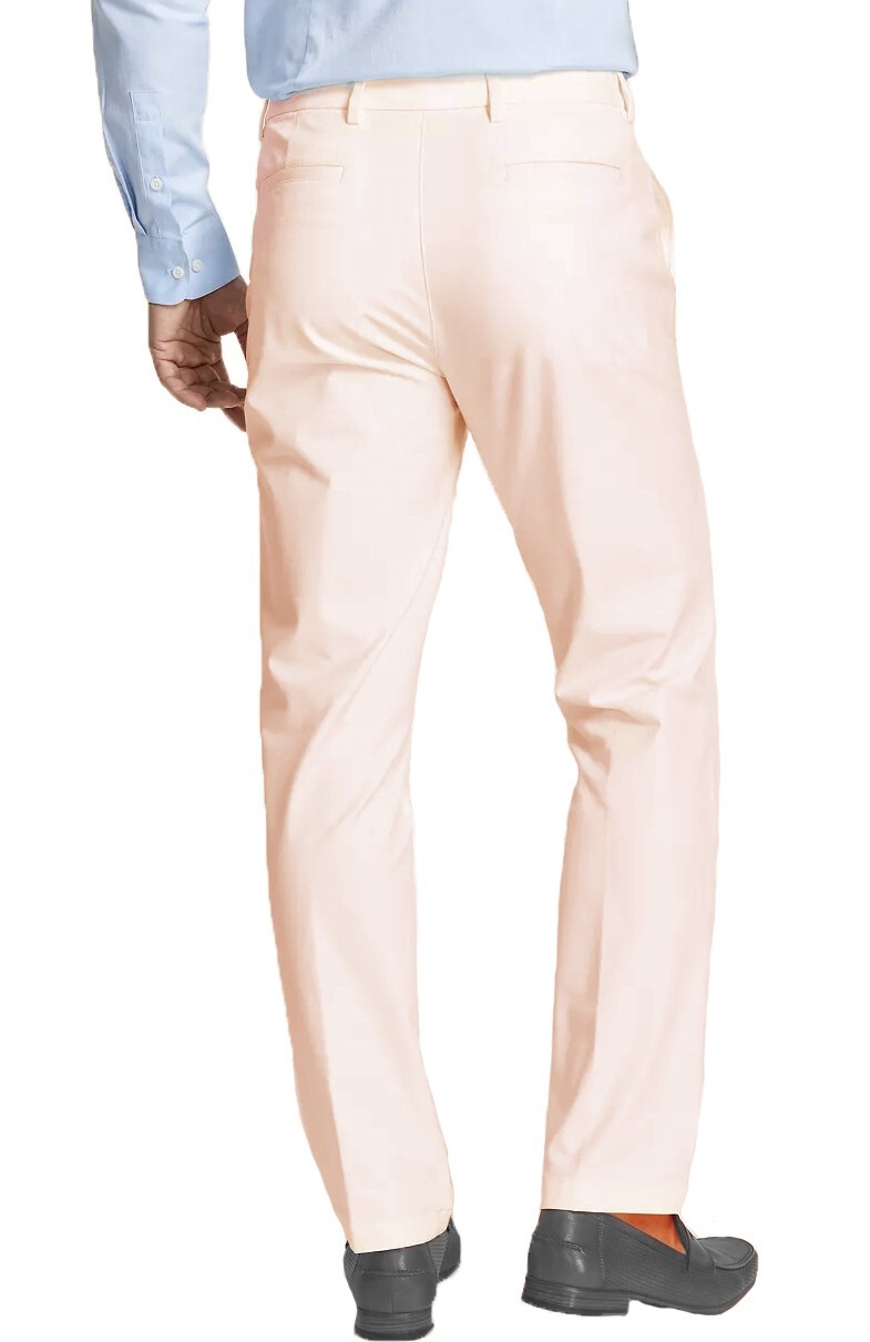 New Lauren Ralph Lauren Performance Classic Fit Light Pink Dress Pants ...