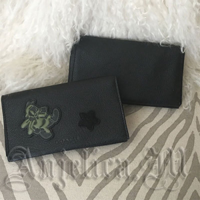 NWT COACH UNIVERSAL PHONE CASE IN SMOOTH CALF LEATHER W/ VARSITY ...