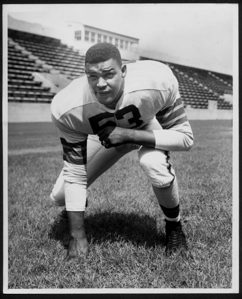 LEN FORD ROOKIE, CLEVELAND BROWNS ALL TIME GREAT HALL OF FAME GREAT ...