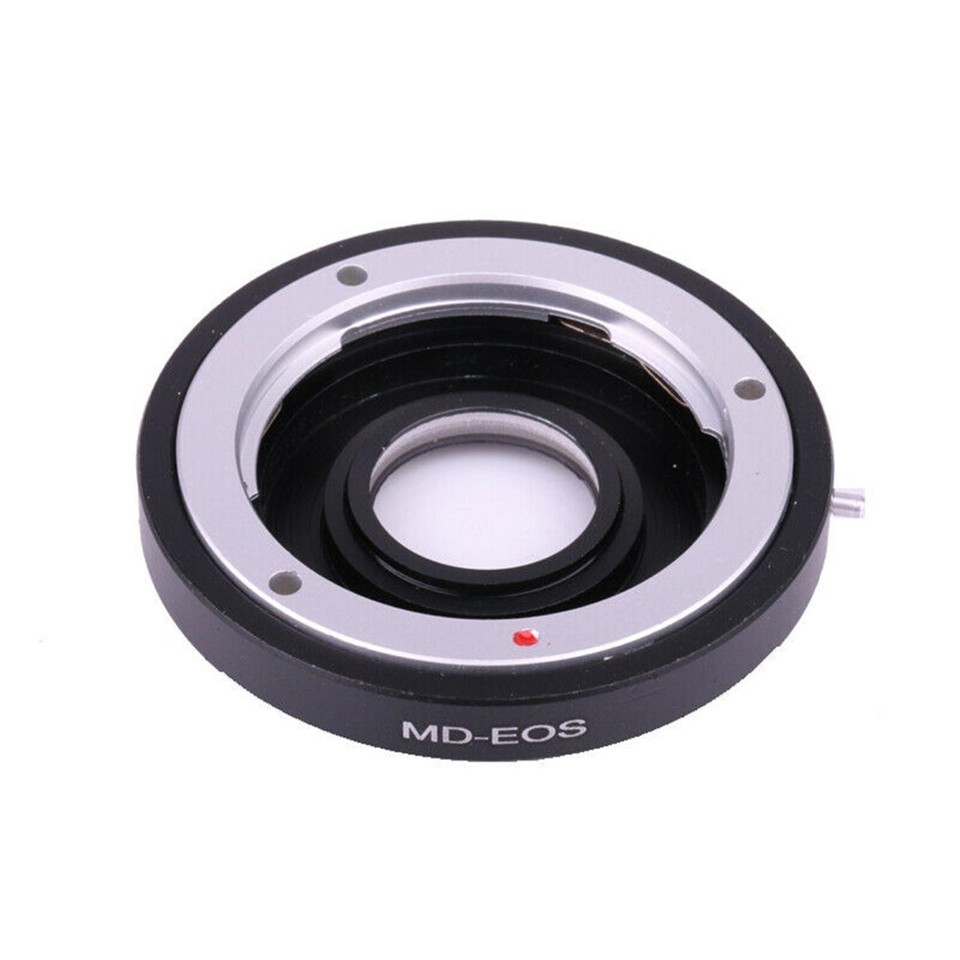 MD-EOS Camera Mount Adapter+Cap For Minolta MD MC Lens to For Canon EOS EF | eBay
