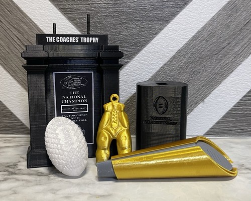 2025 Ohio State CFP/BCS Championship Trophy Gold Pants Collectible ...