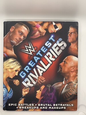 WWE Book Greatest Rivalries Hardcover Jake Black 9781465482044| eBay