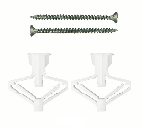 Drywall Anchor Set Wall Anchors Plasterboard Plugs Screws Butterfly ...