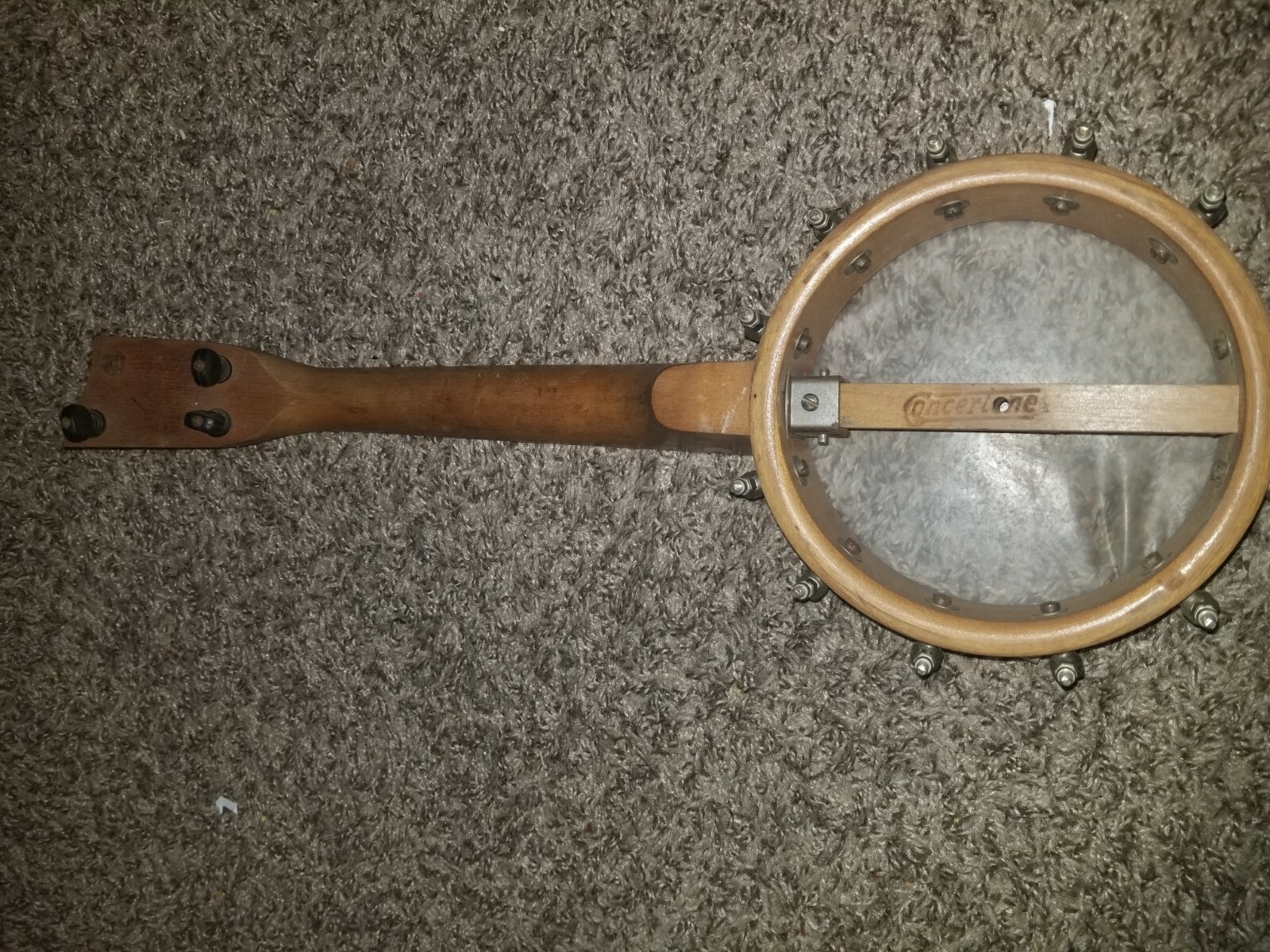 Vintage U.S.A. Made Concertone 4 String banjo ukulele "banjolele" | eBay