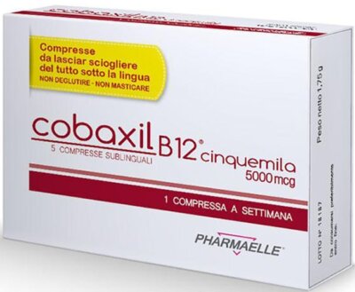 Pharmaelle Cobaxil B12 5000mcg 5 Compresse Sublinguali | eBay