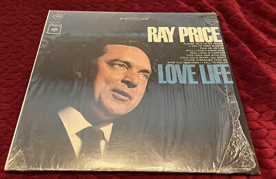 RAY PRICE LOVE LIFE VINYL LP ALBUM 1964 COLUMBIA RECORDS Stereo CS 8989 ...