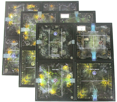 Bloodborne Map BLOODBORNE Blood Moon Pledge Board Game Kickstarter