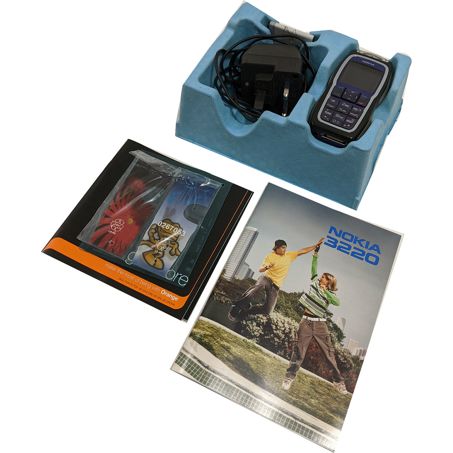 Nokia 3220 Star Wars Edition 3MB Blue ABC Keypad Factory Unlocked 2G ...