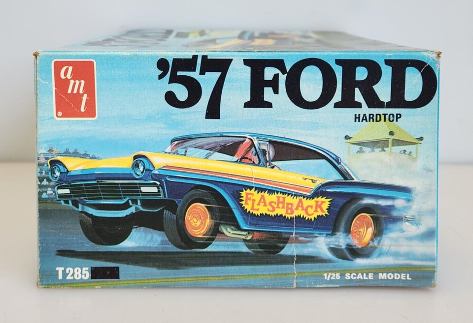 1968 AMT '57 Ford Hardtop 1/25 Scale Car Plastic Model Kit T285-225 ...