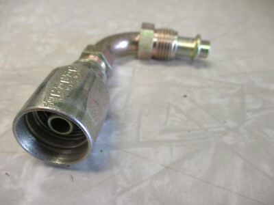 AeroQuip FC7662-0606S 3/8" Male O-Ring Pilot 90 Degree Elbow (Short ...