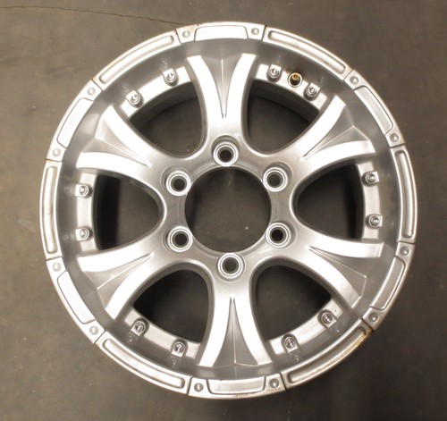 Taskmaster Viking 6 Lug Aluminum Spoke 15x6" All Silver Trailer Wheel 6 ...