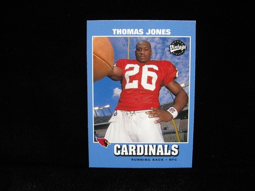 2001 Thomas Jones Arizona Cardinals Upper Deck Vintage #3 | eBay