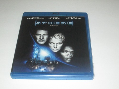 Sphere Blu-ray 1998 Dustin Hoffman Sharon Stone Samuel L. Jackson Rare ...